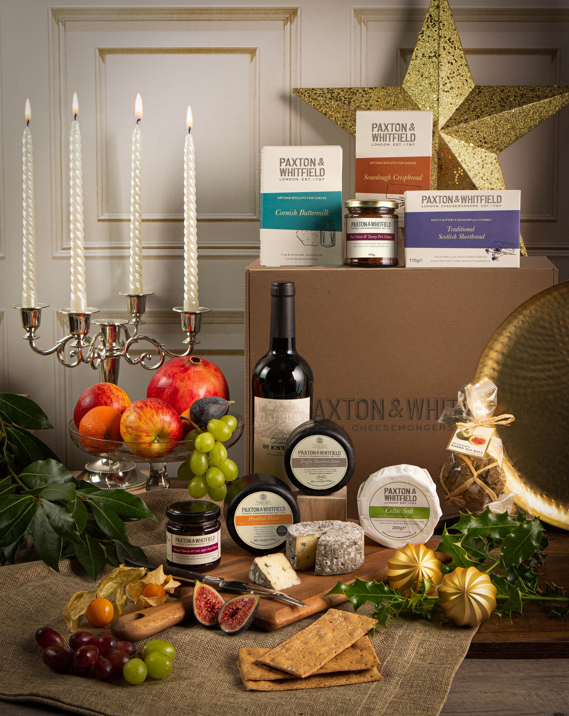 The Victoria Cheese Hamper | Cheese Gifts & Hampers – Paxton & Whitfield