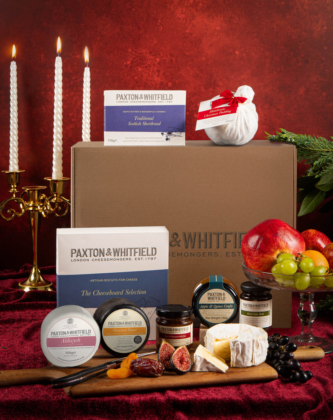 The Victoria Cheese Hamper | Cheese Gifts & Hampers – Paxton & Whitfield